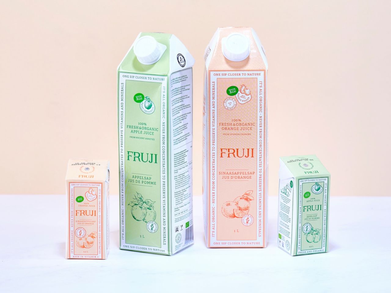 Fruji: 100 % natuurlijk sap | Bio-Planet, jouw biosupermarkt