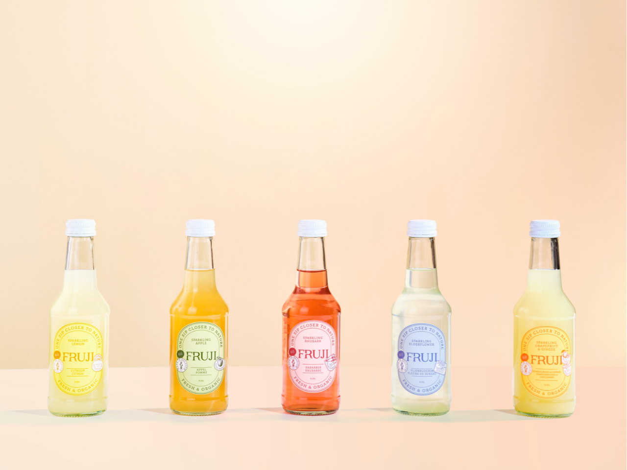 Bruisende frisdrank van Fruji | Bio-Planet, jouw biosupermarkt